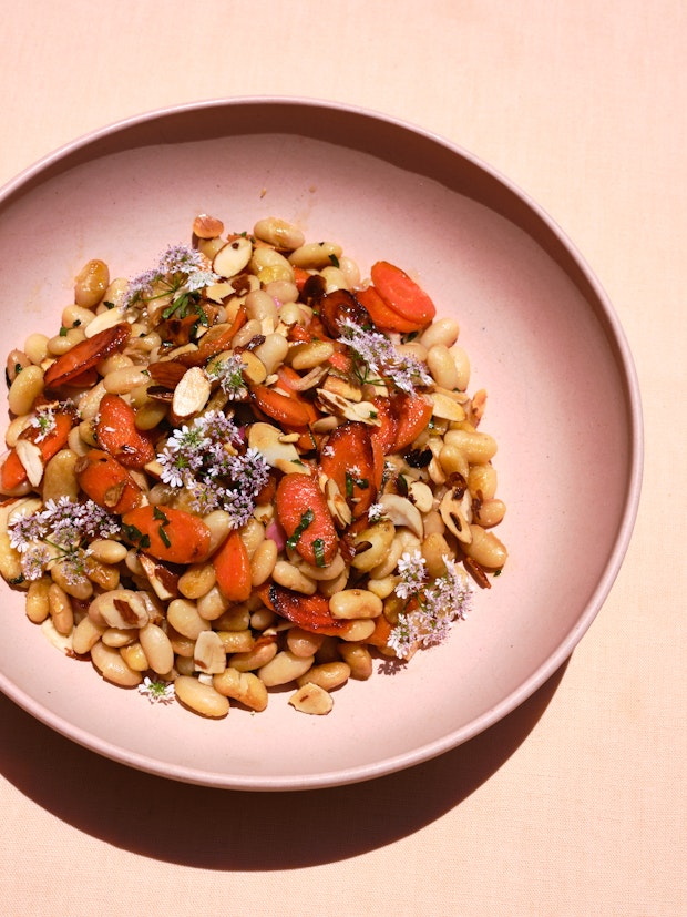Carrot Dill And White Bean Salad Venagredos