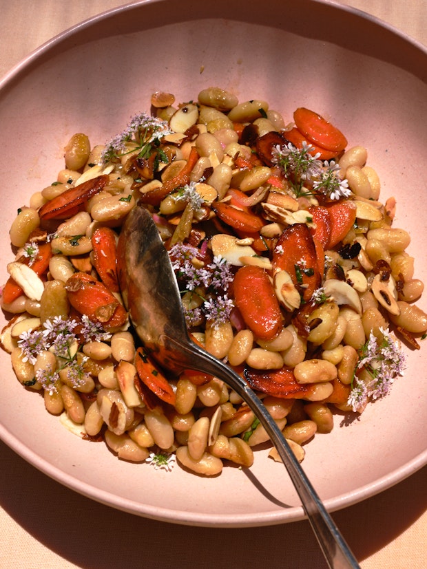 Carrot Dill And White Bean Salad Venagredos