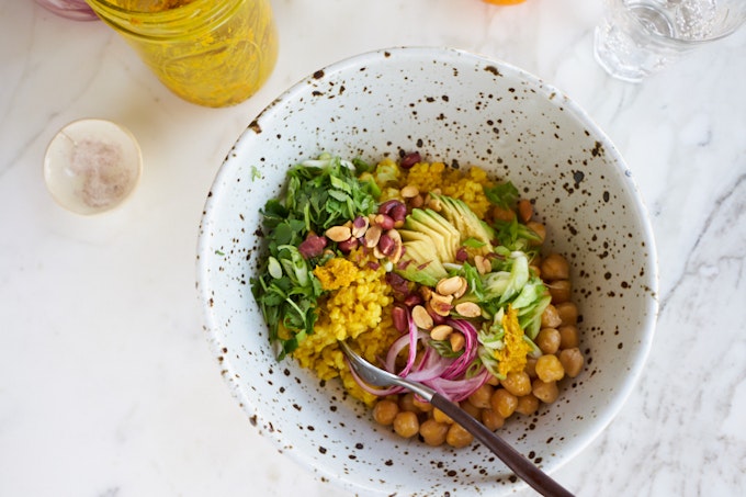 Instant Pot Brown Rice Bowl with Chickpeas - 101 Cookbooks